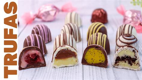 TRUFAS PERFEITAS 4 SABORES 1 RECHEIO BASE Fáceis práticas