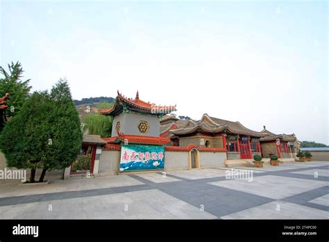 The Ancient Chinese Landscape Architecture Stock Photo Alamy