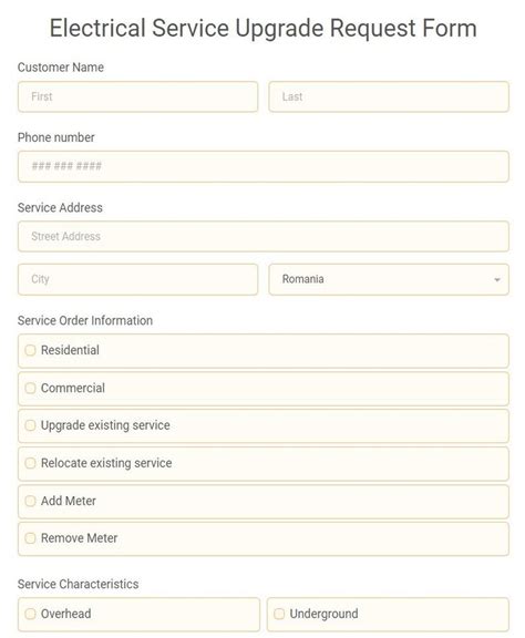 Free Water Meter Reading Report Form Template 123formbuilder