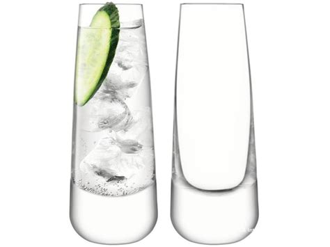 Bar Culture Bc03 Blown Glass Glasses Set By Lsa International