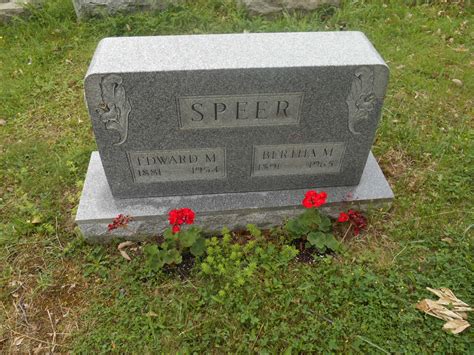 Edward M Speer 1881 1954 Find A Grave Memorial