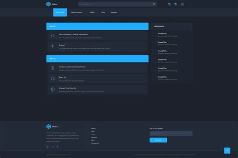 Nulled Forum Design Mockup On Behance