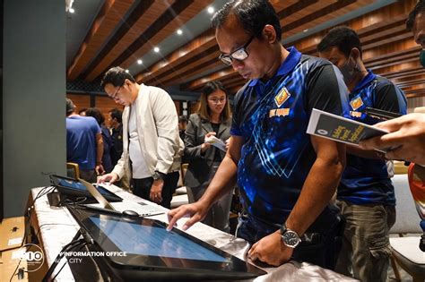 Ocbo Launches Online Transaction System City Government Of Davao