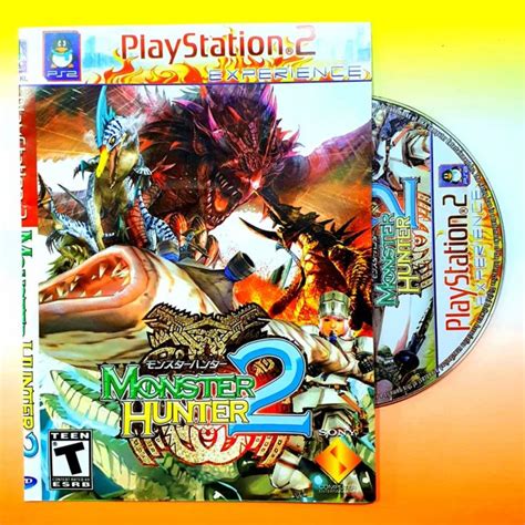 Kaset Playstation Ps 2 Game Monster Hunter Vide Game Ps2 Perang Monster