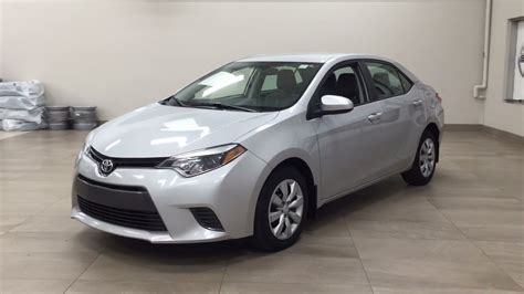 2016 Toyota Corolla Le Review Youtube