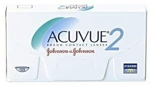 Контактные линзы Acuvue 2 (6 шт.) — купить в «Отимист Оптика»