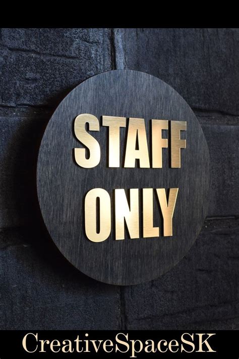 Top Luxury Staff Only Door Sign Toilet Door Sign Door Signs Toilet Sign