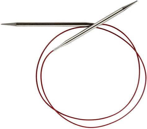 Chiaogoo Red Lace Circular 40 Inch 102cm Stainless Steel Knitting