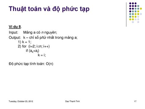 Kỹ thuật phân tích và thiết kế thuật toán - ppt download