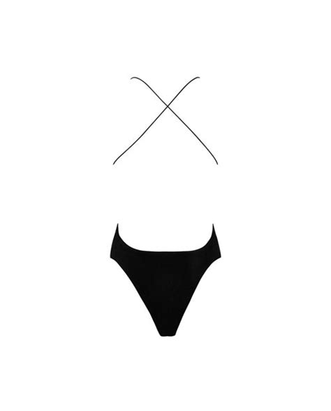 Black One Piece Ark Swimwear
