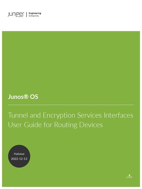 Interfaces Encryption Gre Juniper Pdf Virtual Private Network