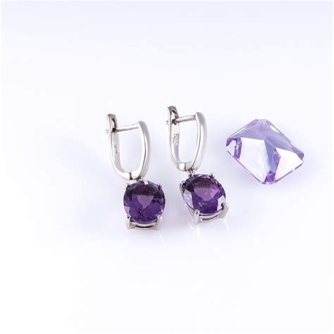 Milana Silver Серьги Оригинальные магические cерьги из серебра с ...