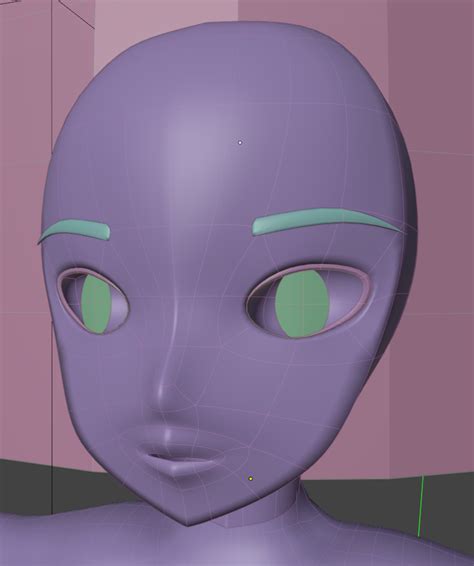 Swapping Stylized Eye Meshes On Base Head Workflow Modeling Blender Artists Community