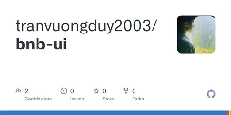 Github Tranvuongduy2003 Bnb Ui