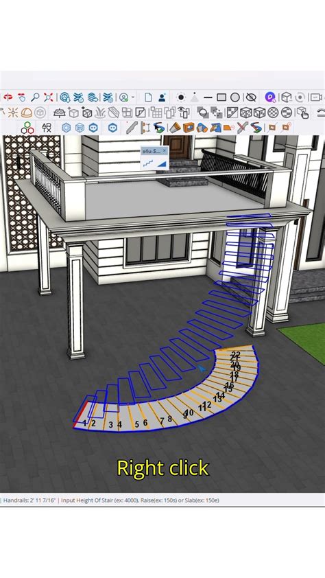 Suraj Kumar Creating A Complex Ramp In Sketchup Using Free Plugin Shape Bender Plugin