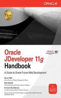 Oracle JDeveloper 11g Handbook Book