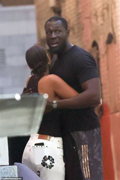Maya Jama And Stormzy Seen Having Heated Argument In An Alleyway During