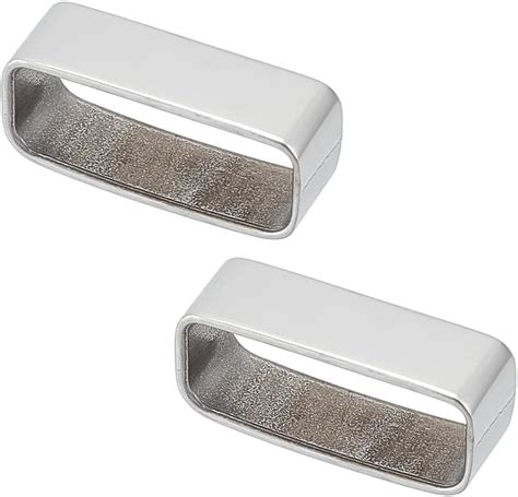 Belt Loop Keeper Stainless Steel Belt Loop Mens Belt Buckle Belt