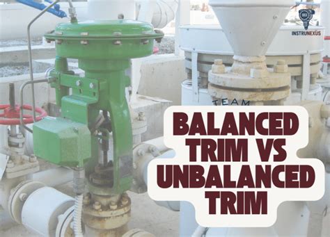 Balanced Trim Vs Unbalanced Trim In Control Valves A Comprehensive Guide Instrunexus