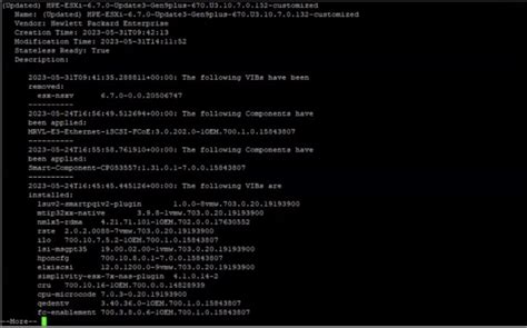 lorenzo moglie notes nsx t host preparation upgrade vib s