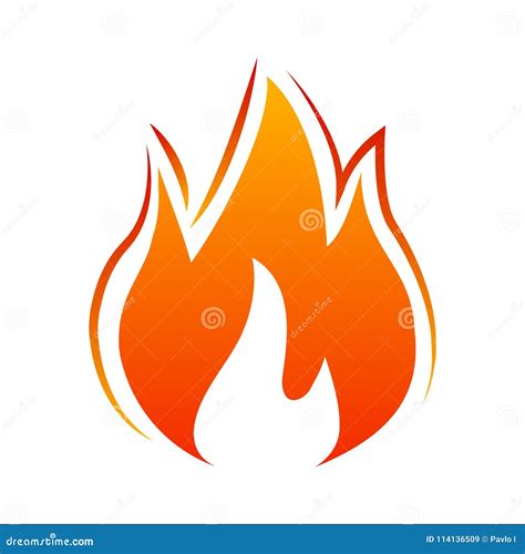 Lenguas De Fuego Para Colorear