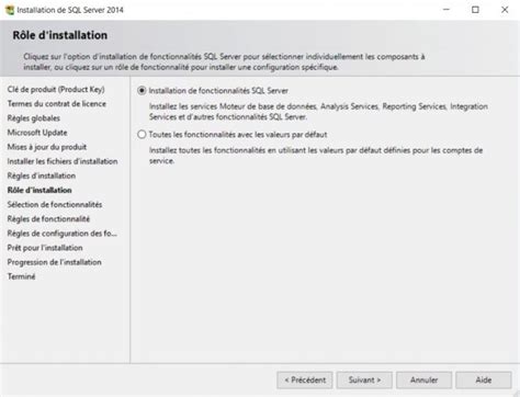 Installer SQL Server 2014 Pour SCCM IT Connect