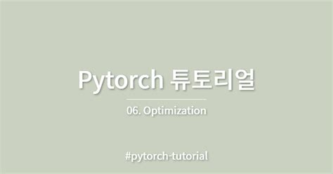 06 Optimization