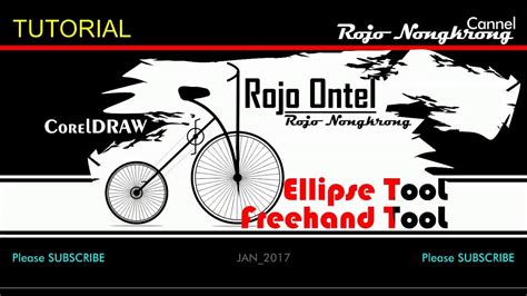 Tutorial Corel DRAW Ellipse Feat Freehand Tool YouTube