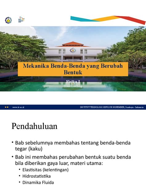 Bab 7 Mekanika Benda Berubah Bentuk Pdf