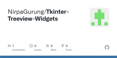 Github Nirpagurungtkinter Treeview Widgets