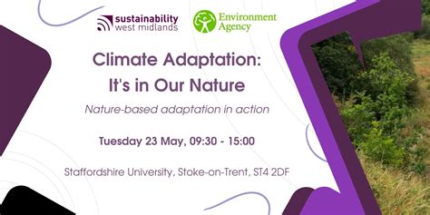 Climate Change Adaptation Its In Our Nature Sustainability West Midlands