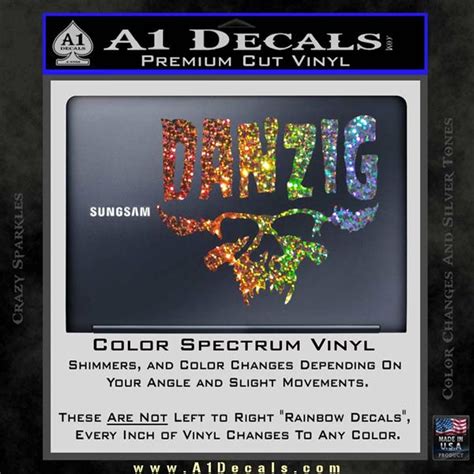 Danzig Decal D3 Sticker A1 Decals