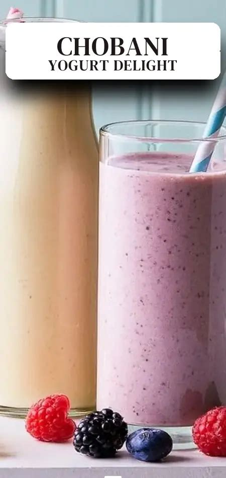 Healthy Copycat Chobani Yogurt Protein Drink Bensrecipes