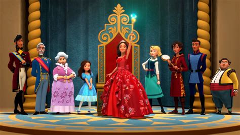 The Cast Of Elena Of Avalor Goes To School Here And They Each Help The
