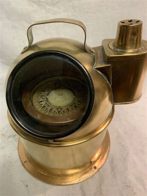 Lifeboat Compass 1 Brass Glass Second Half 20th Catawiki