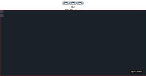 Mindmap Codesandbox