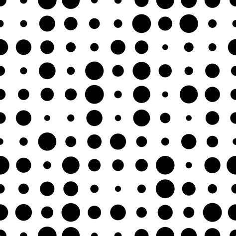 Seamless Pattern With Grunge Halftone Dots Dotted Texture Abstract Geometrical Pattern Of