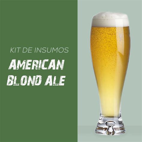Kit De Insumos Receita Cerveja Artesanal American Blond Ale Shopee Brasil