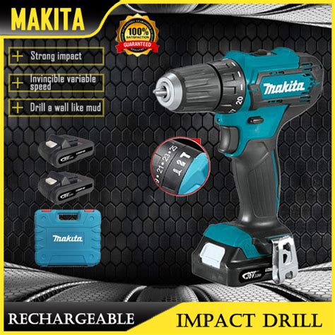 Makita Cordless Drill Electric Drill Cordless Impact Drill Power Tools
