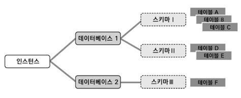 Dbms별 Schema스키마와 Database데이터베이스의 차이점