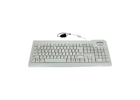 Seal Shield Silver Seal Waterproof Keyboard Us White Sswksv207