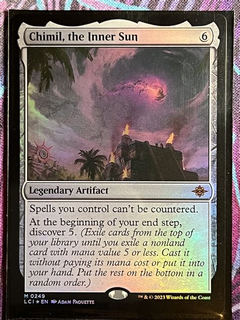 Chimil The Inner Sun Lci Foil Bootleg Mage