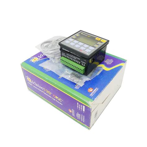 unitronics vision120 programmable logic controller with quality hmi