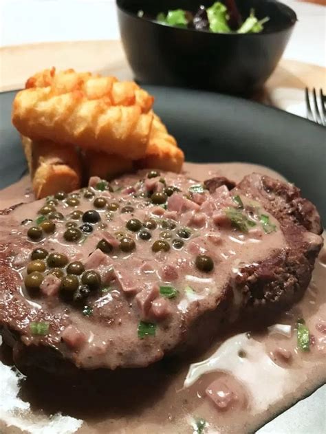 Pfeffersteak Pfeffersteak Pfeffersteak Rezept Lebensmittel Essen