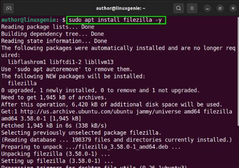 How To Install Filezilla On Ubuntu 2204 Linux Genie