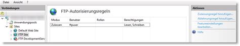 IIS Windows FTP Server Einrichten EKiwi Blog De
