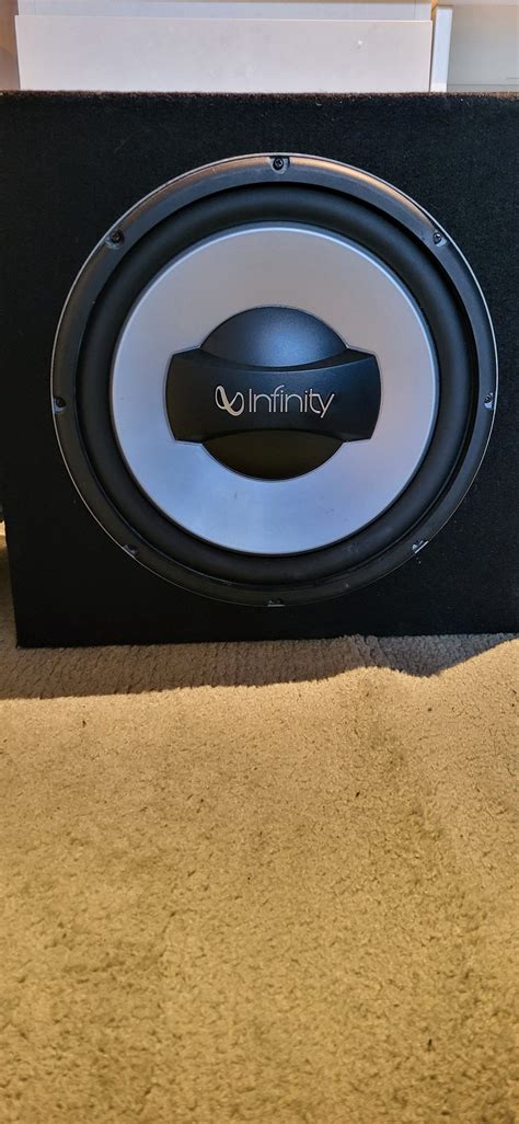 Infinity Subwoofer 12 4 Ohm 1250 W Finn Torget