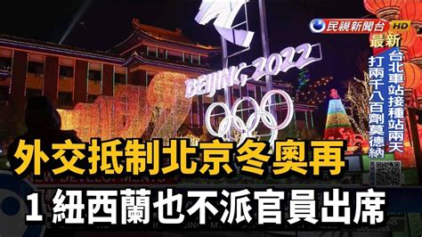 外交抵制北京冬奧再1 紐西蘭也不派官員出席－民視新聞 Youtube