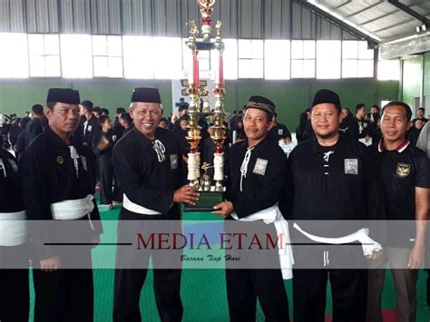 Lahirkan Atlet Berprestasi Kejuaraan Pencak Silat Setia Hati Terate Telah Bergulir Mediaetam