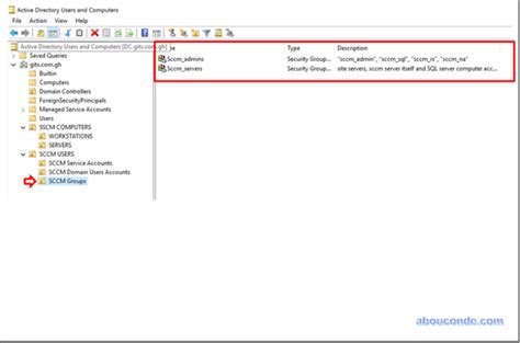 Create Service And User Accounts Sccm 2016 Abou Condes Blog